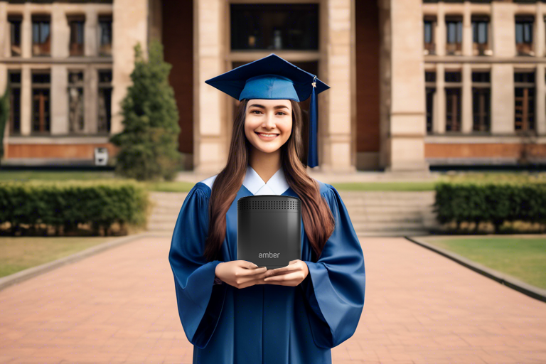 Off to College? Amber is a great gift for graduates! | LatticeWork