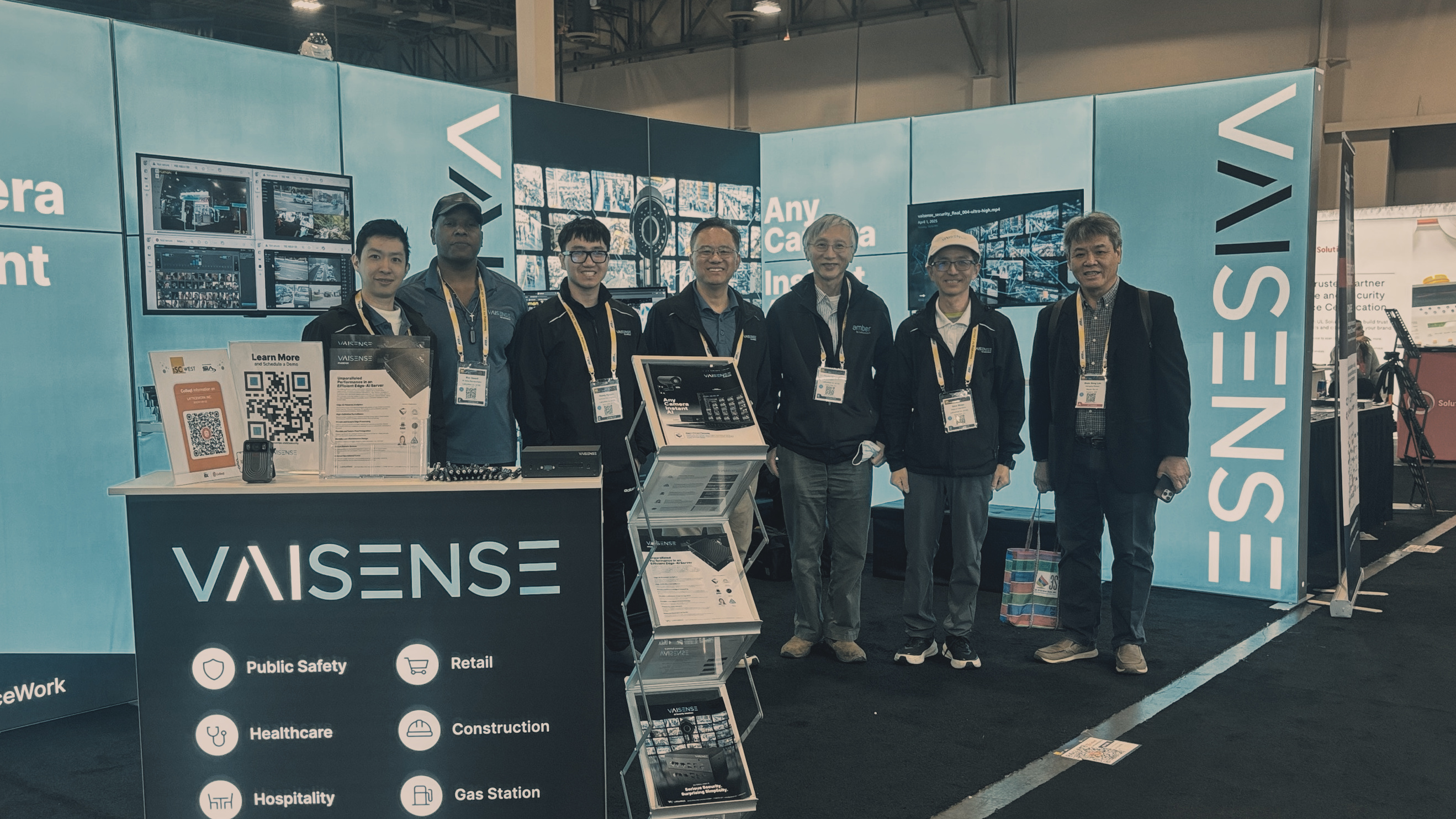 VAISense brilla en la ISC West 2025: Revolucionando la seguridad física ...